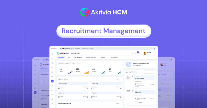 Best Recruitment Management System (RMS) - Akrivia HCM